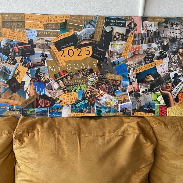 Printable Vision Board Kit for Women 2025/2026 | Inspiring Vision Board ...