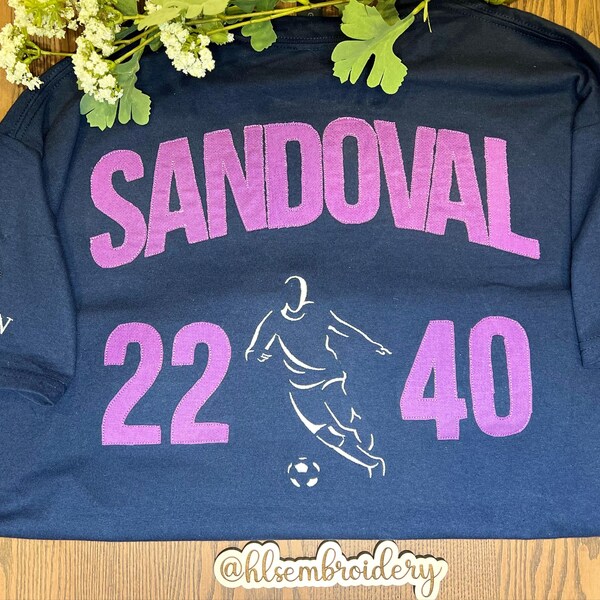 Soccer - Machine Embroidery Design - 3 Sizes, Soccer Player Outline ...