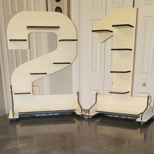 Cupcake Stand Single Number - Etsy
