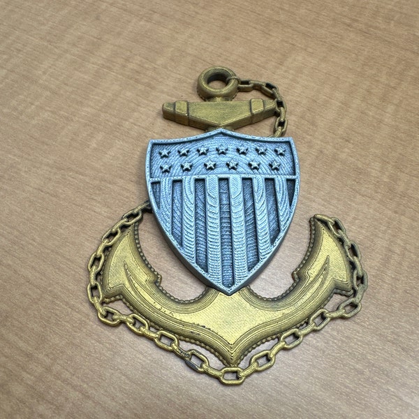 3D Print USCG Cutterman ~ US Coast Guard. Chief, Hat Box, CCTI ...