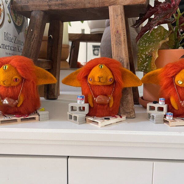 Sea Slug Hermissenda Crassicornis Nudibranch Wool Needle Felted Toys ...