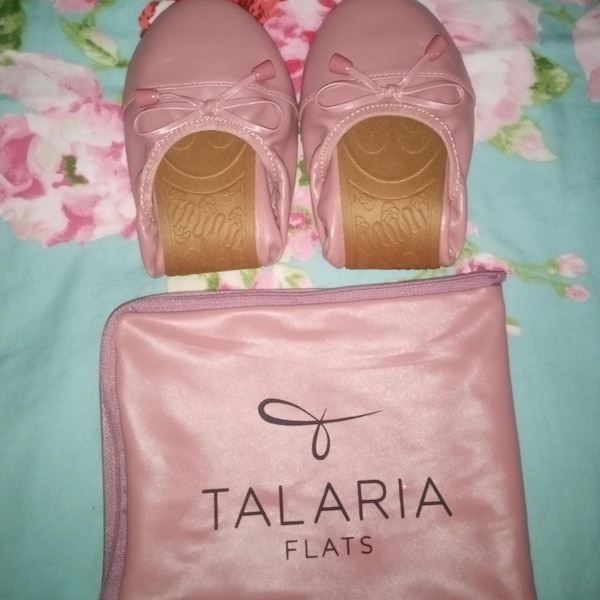 Talaria Flats Silver Luxury Foldable Ballet Flats,wedding Ballet Flats ...