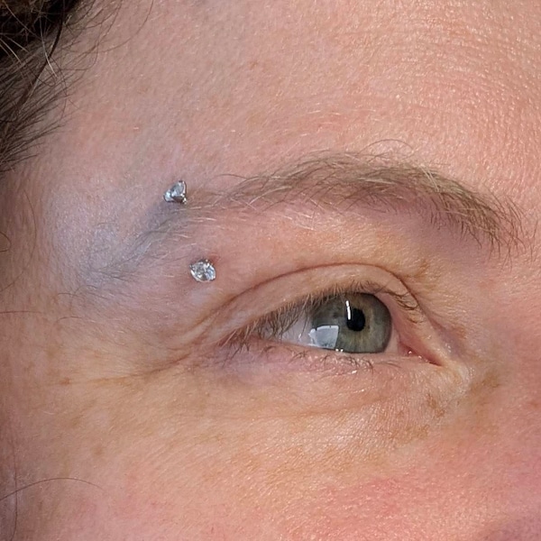 16g ASTM F136 Grade 23 Titanium Internal Thread Spider Web Halloween ...