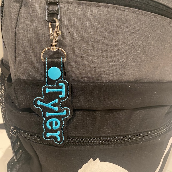 Backpack Name Tag, Personalized Luggage Tag, Personalized Name Tag ...