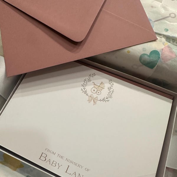 Personalized Script Thank You Cards | Thank You Notes | Flat or Folded ...