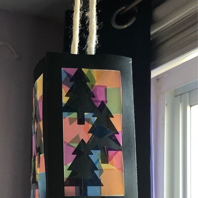 Fall Lantern Craft Kit for Kids, Luminaries Fall Decor, Sticker Crafts ...