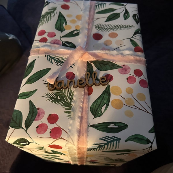 Wrapping Paper Tags & String - Etsy