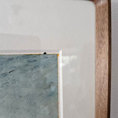 Small Landscape Painting in Earth Tones Framed Painting of - Etsy