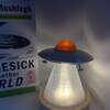 Retro Futuristic Rocket Space Ship / Spaceship LED Lamp Free - Etsy