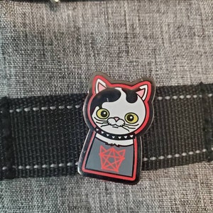 Punk Kitty Popple 80s Plush Enamel Pin Vintage Toy Inspired - Etsy