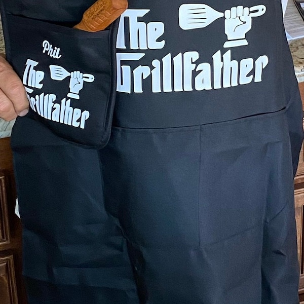 Father’s Day Dad Bbq Barbecue Apron Dia De Los Padres Padre Papa ...