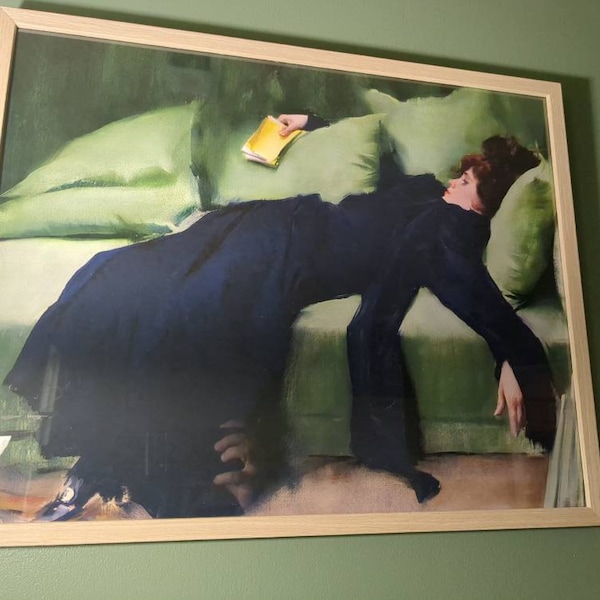Decadent Young Woman (after the Dance) | Victorian Woman Portrait ...