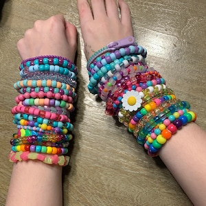 Multi Stitch Kandi Cuff - Etsy
