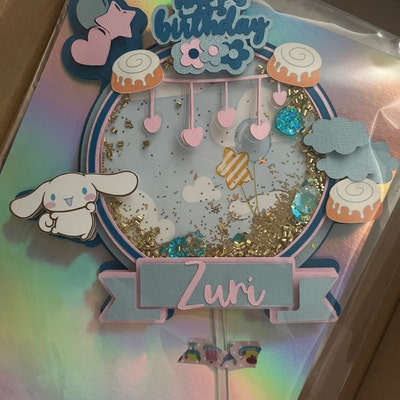 Cinnamon Roll Inspired Cake Topper - Etsy