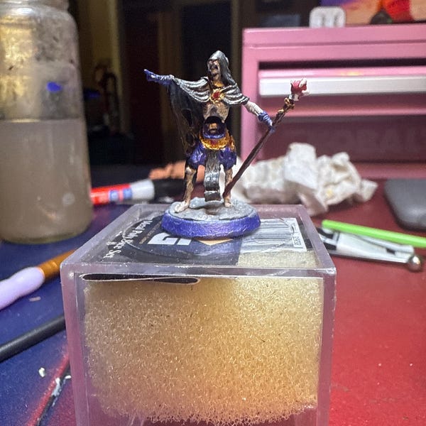 Flag Bearer, Bannerman, Fighter, Cloak, Spiked Plate, Chain Mail, Spear ...