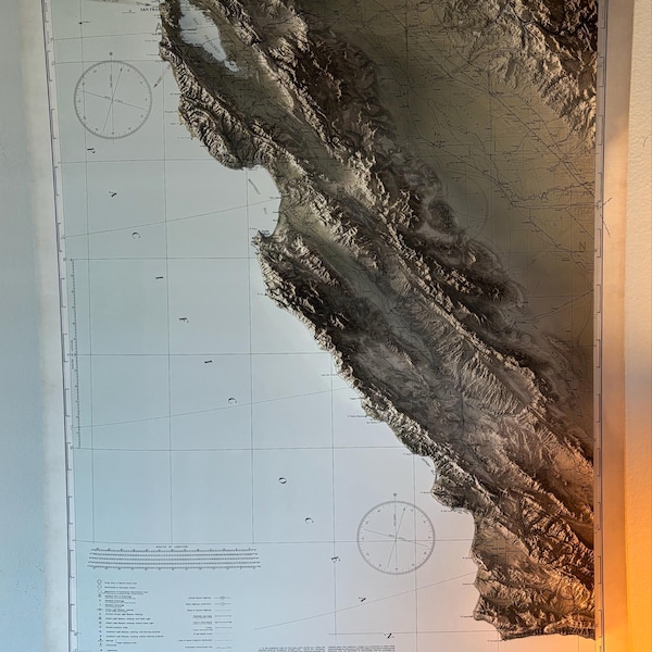 Appalachian Trail Topographic Map Poster | Atlas Style Original Design ...