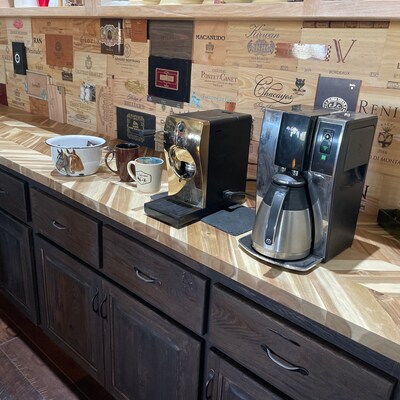 18 X Wine Box End Panels. Mosaic, Wooden, Crate, Side, Plaque ...