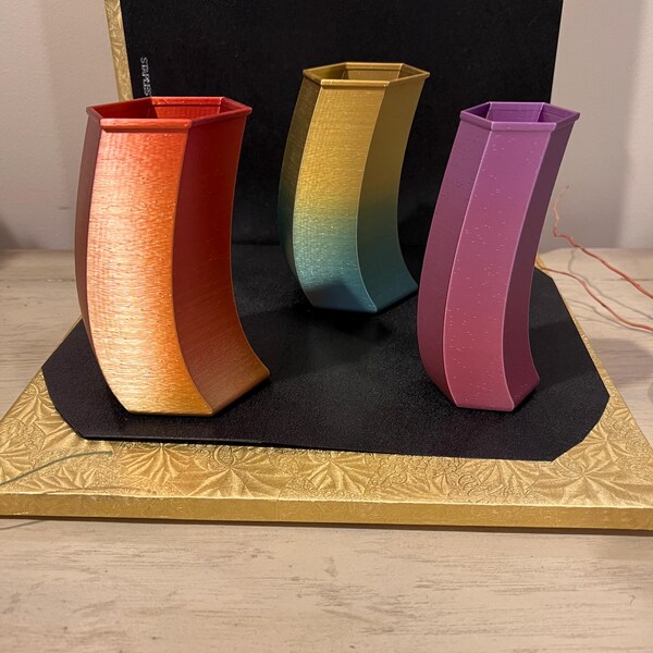 Original Unique 3d Printed Decorative Vase - Etsy