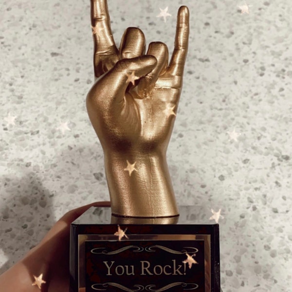 YOU ROCK! © Funny Trophy Achievement Award Top Sales Fantasy Football ...