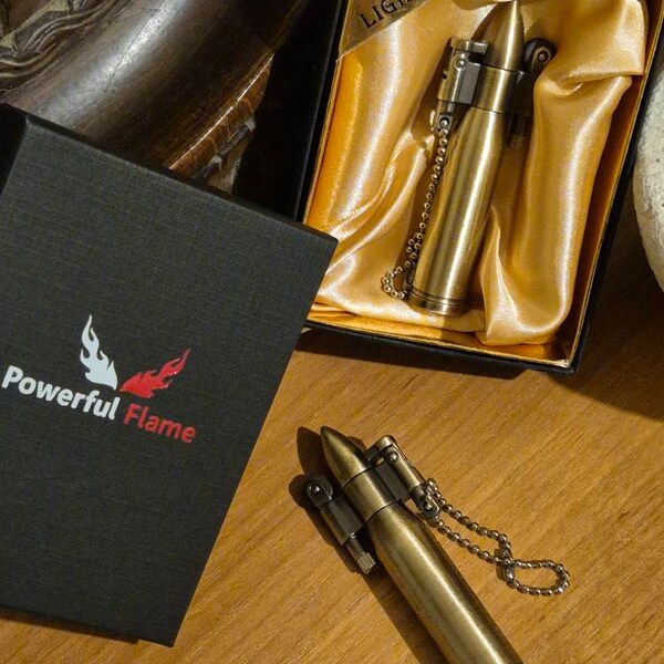 Steampunk Pipe Lighter – Handmade Vintage Fire Gift for Men | Gothic ...