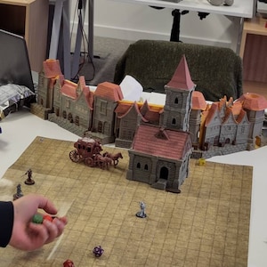 Alien City DM / GM Screen With Dice Towers - Etsy