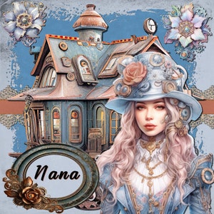 Purple and Gold Mermaid Digital Paper Seamless Gold Mermaid - Etsy