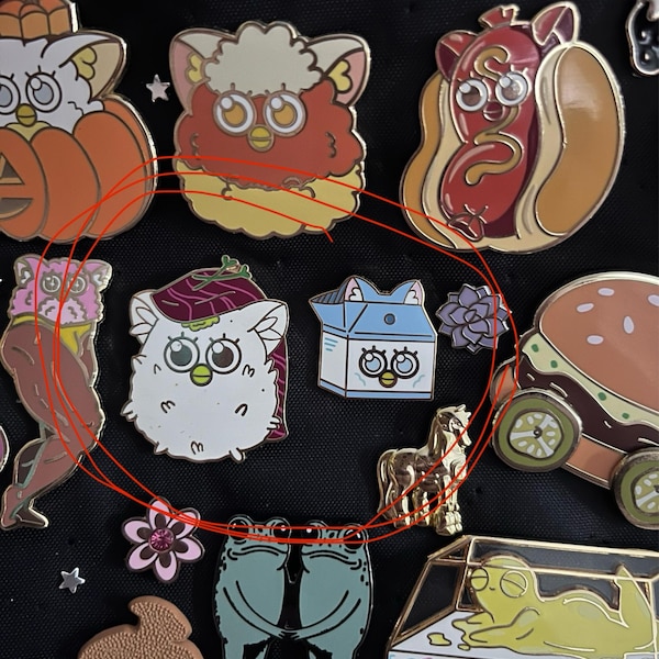 Milk Carton Enamel Pins - Etsy