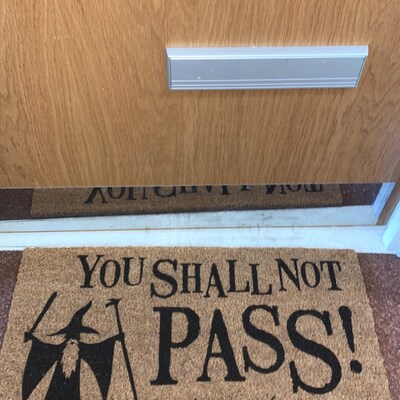 Star Wars Door Mat Home of the Last Jedi Doormat - Etsy