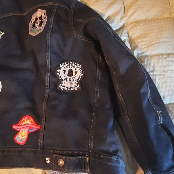 Future Ghost Patch | 4" Espi Lane Iron on Embroidered Patch - Etsy