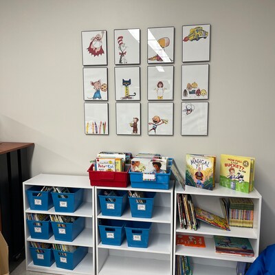 Diverse Book Character Posters Classroom Storybook Characters With a ...