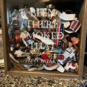 Cigar Band Custom Shadow Box, Personalized Cigar Bands, Been There ...
