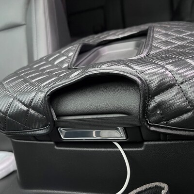 Fits Ford F150 F250 F350 2014 2020 Truck Black Cotton Terry Velour ...