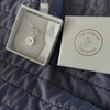 Sterling Silver Compass Necklace, Paperclip Chain Necklace With Toggle ...
