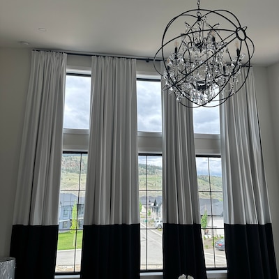 Angled Curtains for Vault Apex Ceiling. Any Fabric Color. - Etsy