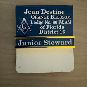 Order of Eastern Star 1 X 3 Framed Magnetic or Pin on Members Badge ...