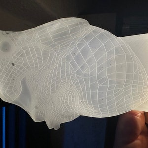 Cat on the Moon Led Night Light, 3D Illusion Table Lamp for Animal ...