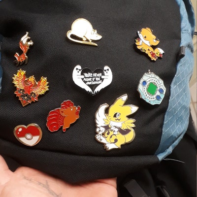 Digimon Renamon Hard Enamel Pin Cute Digimon Fanart Pin - Etsy