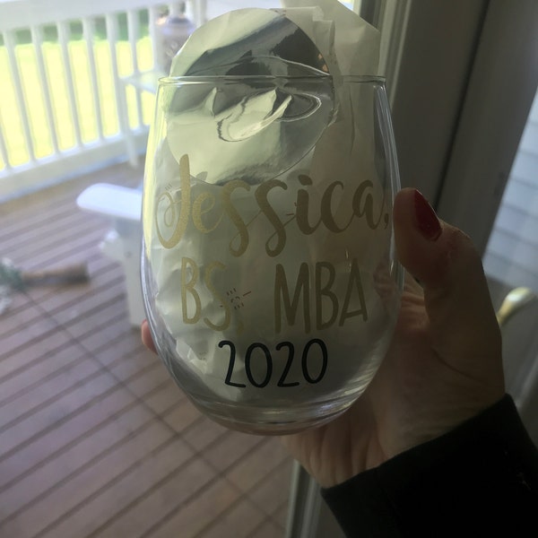 Graduation Wine Glass, Now Hotter by One Degree Wine Glass, Graduation ...