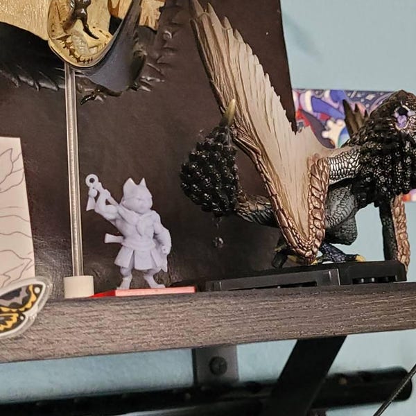 Bowsette 3D Printed Statue | Garage Kit | Model Kit | Designed by ...