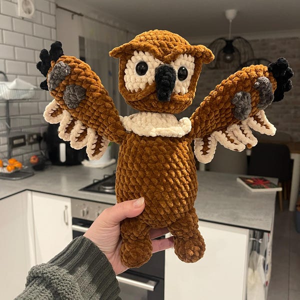 Owlbear Crochet Amigurumi Pattern - Etsy