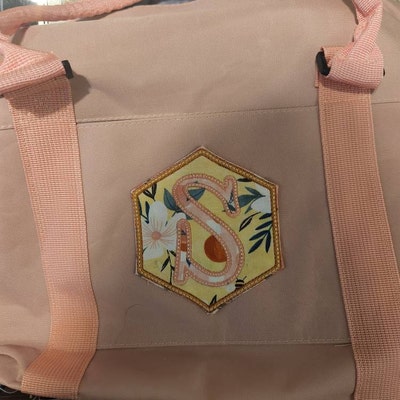 Hexagon Frame Patch Digital Machine Embroidery Applique Design 6 Sizes ...