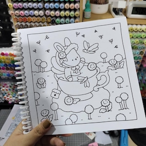 Calm Days Coloring Book, Cute and Cozy Digital Coloring, 20+ Pages ...