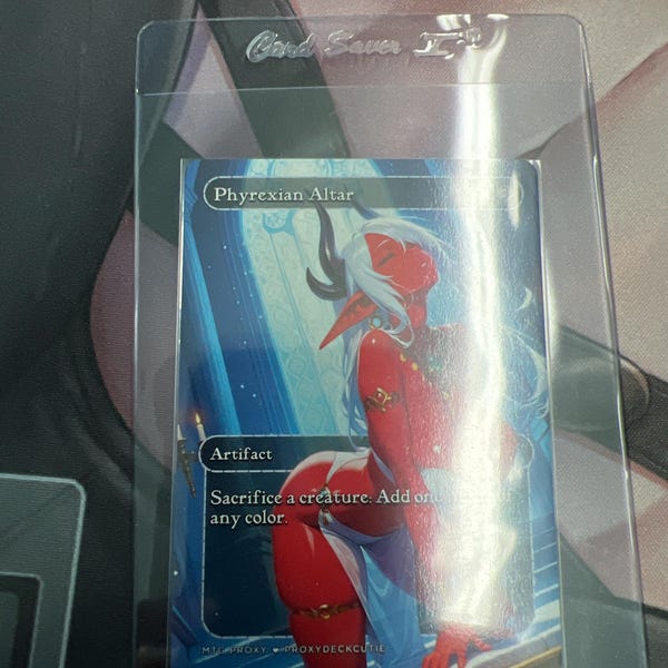 Peak | MTG Proxy Card | Goblin Theme | Anime Waifu Custom Card for ...