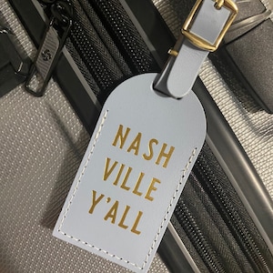 Nash Bash Luggage Tags Bridesmaid Gift for Proposal Box or - Etsy