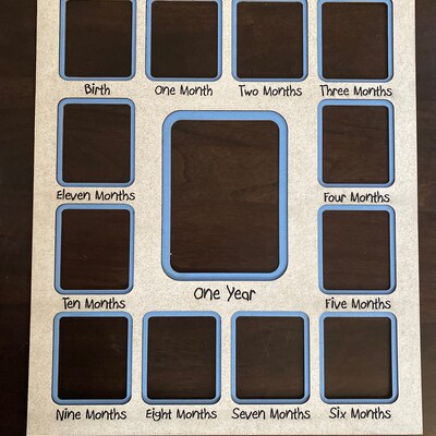 Butterfly Kisses Personalized Father's Gift / Personalized Picture Mat ...