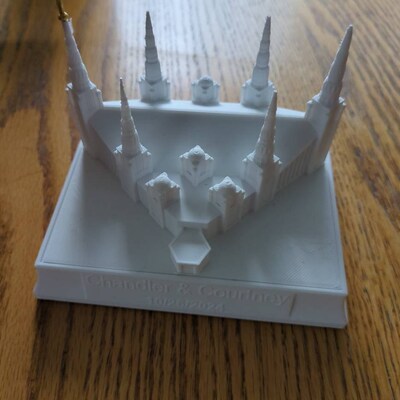 Mexico City Mexico Latter-day Temple Model Statue LDS the Church of ...