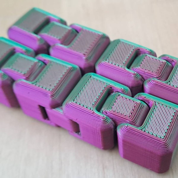 Fidget Cube, Infinity Cube, Stress Reliever, Sensory Toy, Fiddle Cube ...