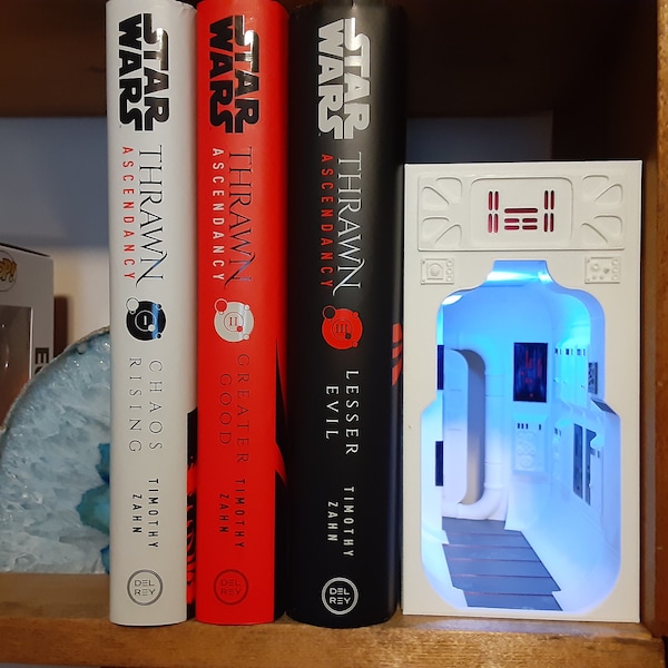 Sci-fi Book Nook. Bookshelf Decoration\action Figure Display. Bring a ...