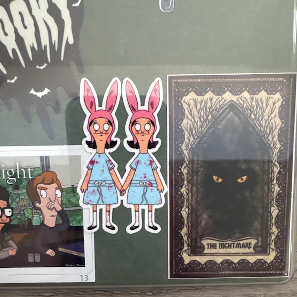 One Dark Window Inspired Card Sticker Vinyl Sticker / Bookish Stickers ...