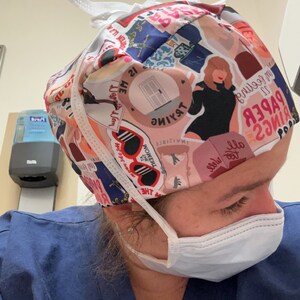 Happy Smiley Face Surgical Cap Scrub Caps Pediatric Scrub Nurse Scrubs ...